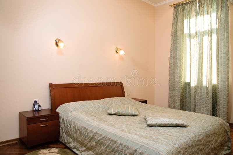 Sleeping room stock photo. Image of apartment, journey - 10870626