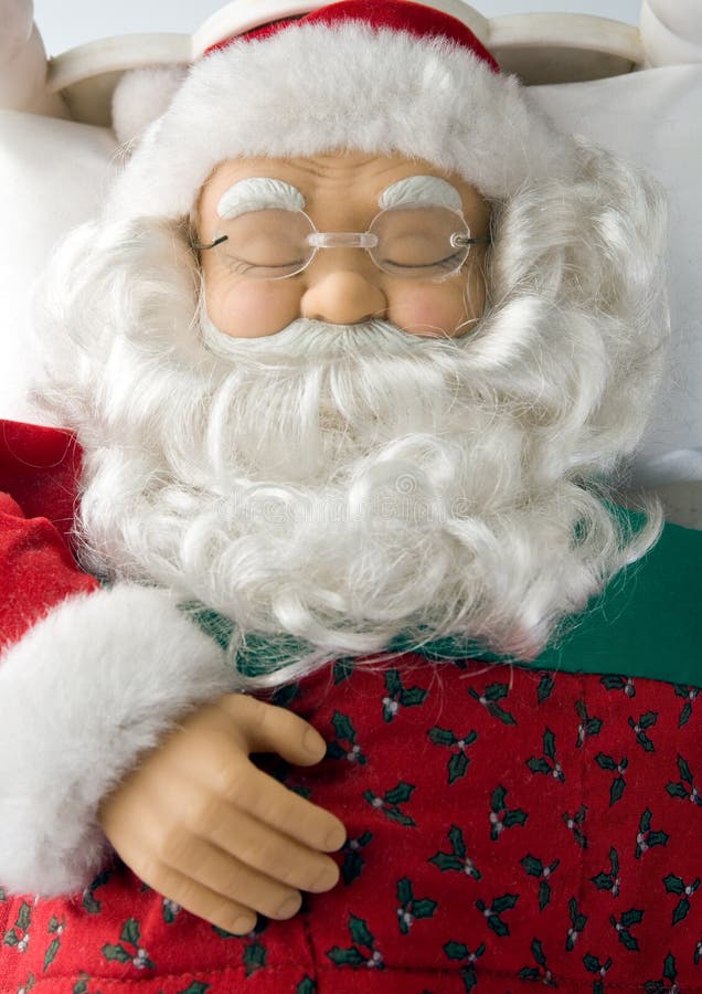 Sleeping Santa stock photo. Image of claus, christmas - 11549604