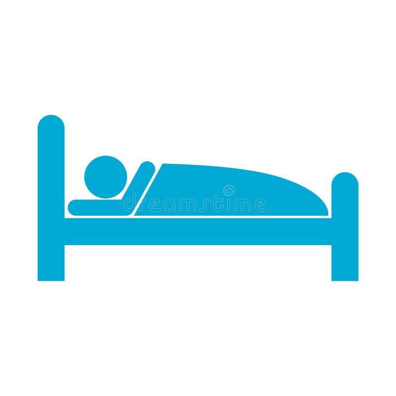 Sleeping symbol icon set stock vector. Illustration of hostel - 83732083