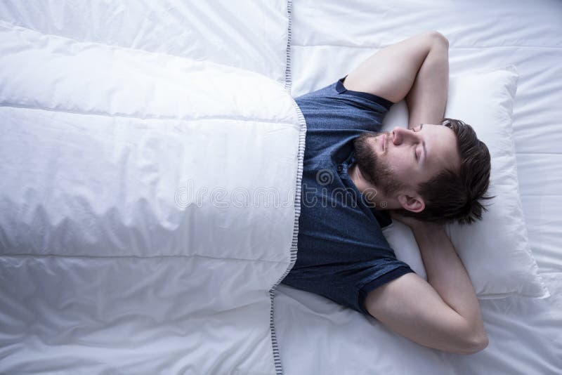 Sleeping after trying day stock image. Image of person - 51084399