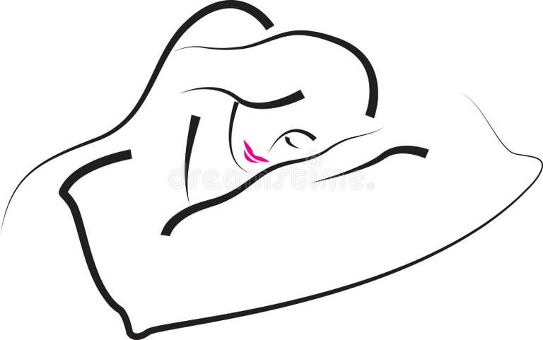Sleeping Woman Draw Stock Illustrations – 141 Sleeping Woman Draw Stock ...