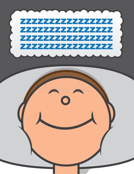 Sleeping Zs stock vector. Illustration of snoring, cartoon - 35384629