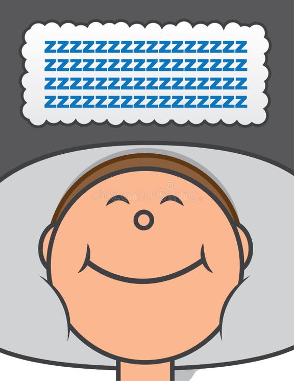 Sleeping Zs stock vector. Illustration of snoring, cartoon - 35384629