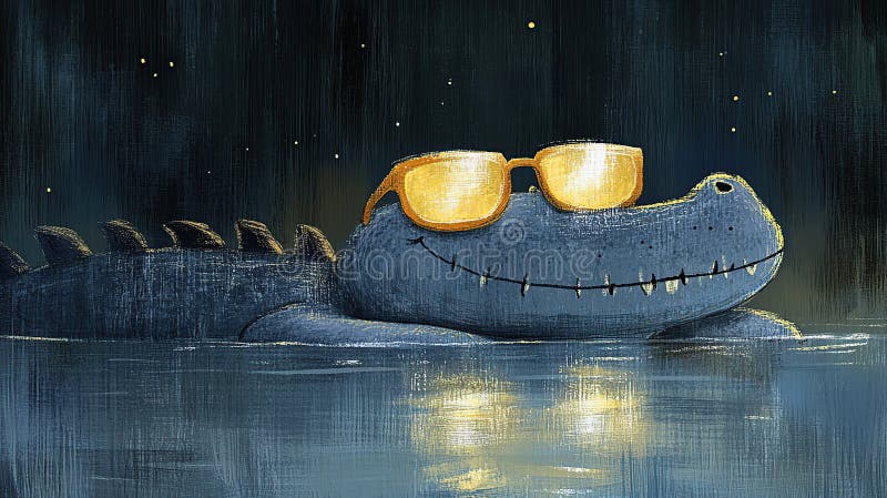 Sleepy Gator Stock Illustrations – 11 Sleepy Gator Stock Illustrations ...
