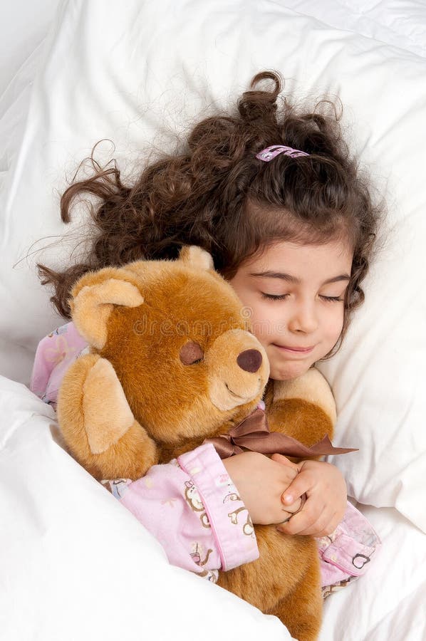 Sleepy girl stock photo. Image of dream, joyful, bedroom - 31782312