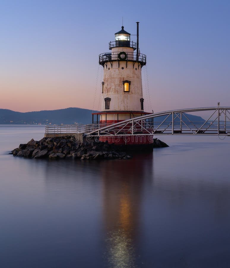 Sleepy Hollow Lighthouse stock image. Image of travel - 194219175