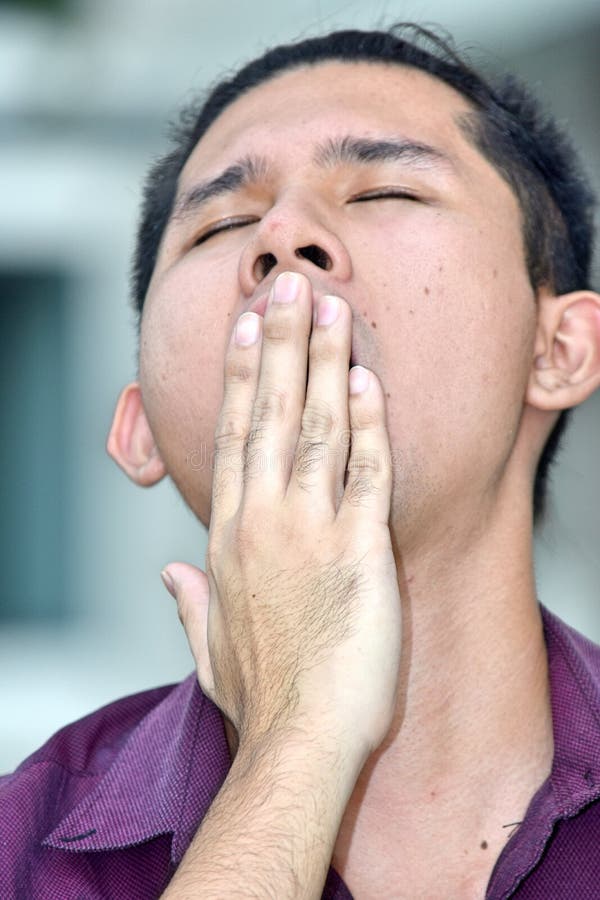A Tired Filipino Teenage Boy Stock Image - Image of fatigue, young ...