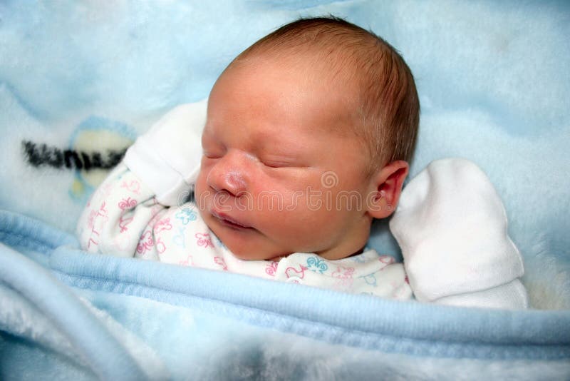 Sleepyhead stock image. Image of person, child, young - 27160799