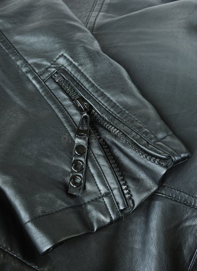 Leather Jacket stock image. Image of black, metal, dark - 24997655