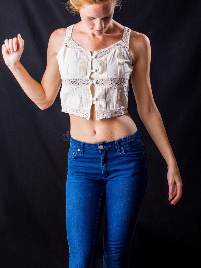 Slender Curvy Female Body stock photo. Image of body - 57682308