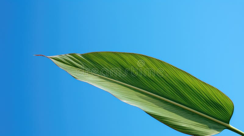 Slender leaf shape stock illustration. Illustration of smooth - 330477940
