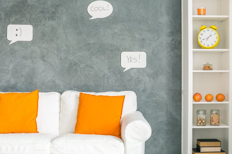 Slender room with bubbles stock photo. Image of social - 87386410