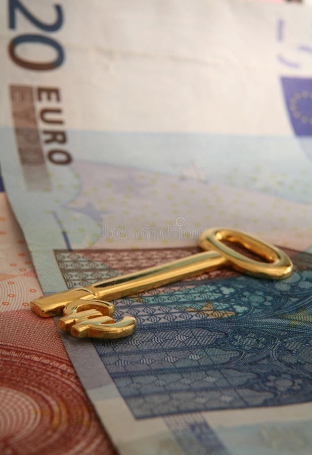 Sleutel tot rijkdom 1 stock foto. Image of prijs, bezit - 275536