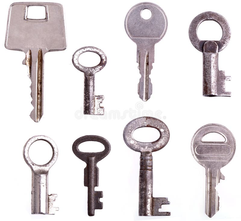 Verschillende Soorten Sleutels Stock Afbeelding - Image of ingang ...