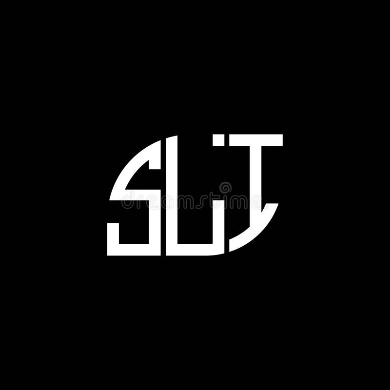 SLI Letter Logo Design on Black Background. SLI Creative Initials ...