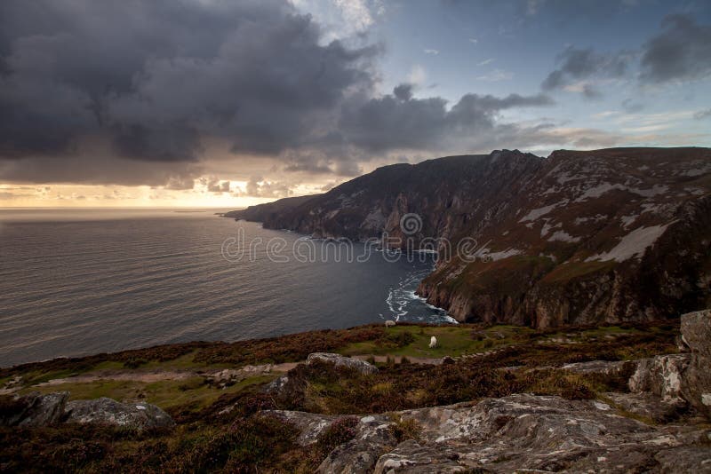 118 Sliabh Liag Cliffs Stock Photos - Free & Royalty-Free Stock Photos ...