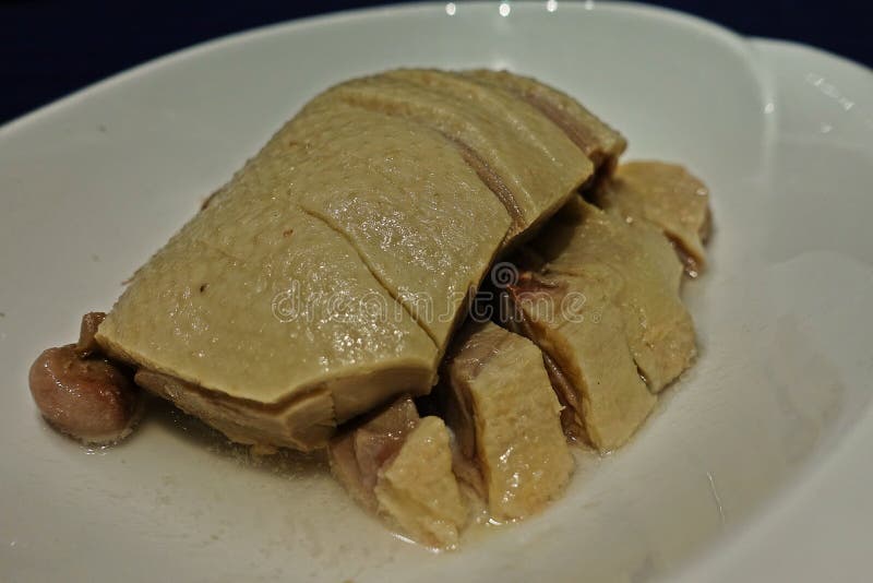 Slice Boil or Stream Chicken Stock Image - Image of chinese, stream ...