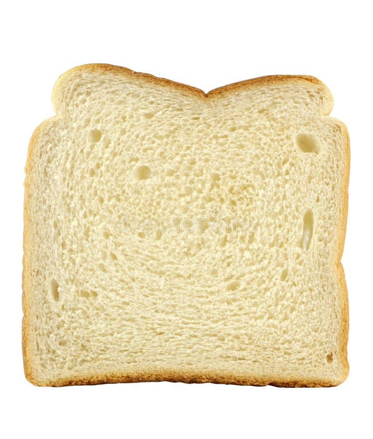 Bread Slice isolated stock photo. Image of ingredient - 45918224