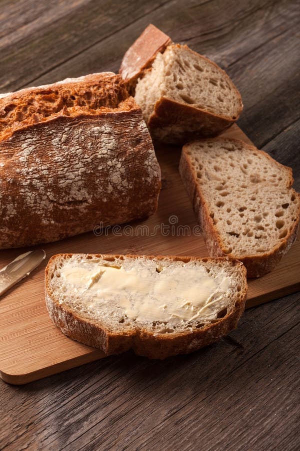 Slice of bread. stock photo. Image of life, bread, cutting - 44159712