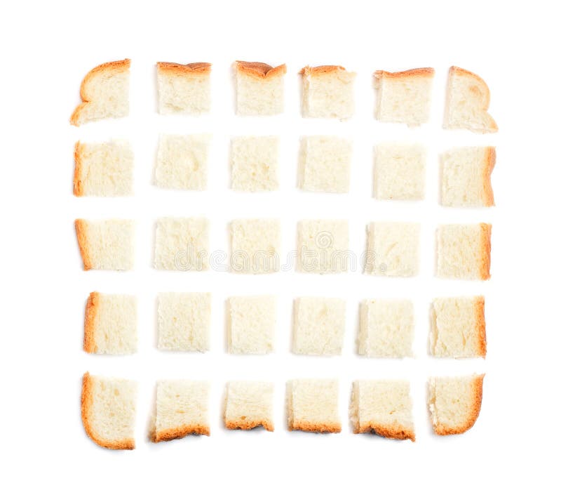 Toast Stack stock photo. Image of five, white, bread - 25458578