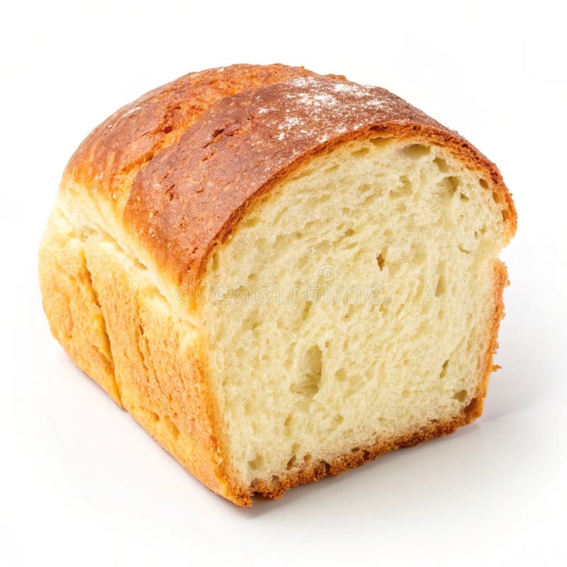 Slice of Bread Isolated on Transparent Background Stock Illustration ...