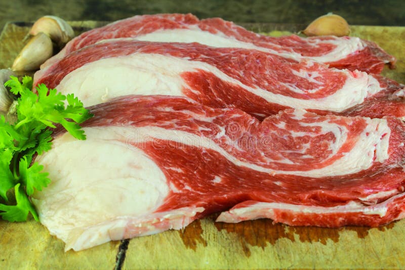 Slice brisket beef stock photo. Image of striploin, cooking - 81149708