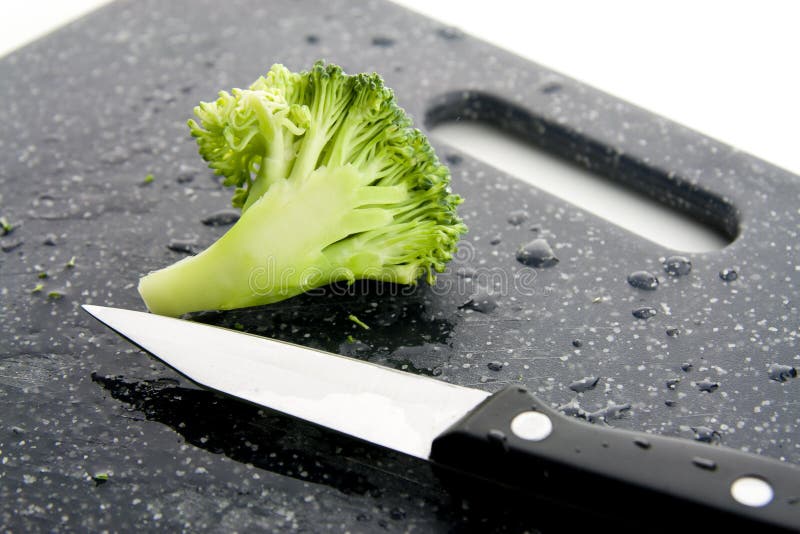 Slice of Broccoli stock photo. Image of healthy, nature - 24012648