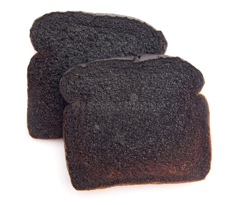 Slice of Burnt Toast stock photo. Image of slices, classic - 119659456