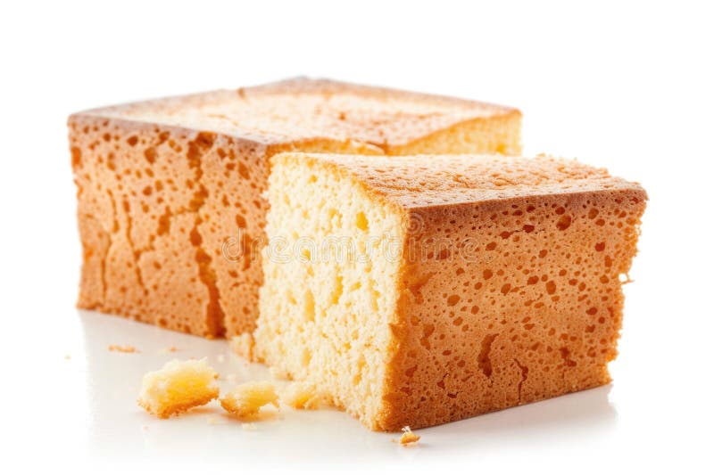 A Slice of Cake with a Bite Taken Out, Great for Photography and Design ...