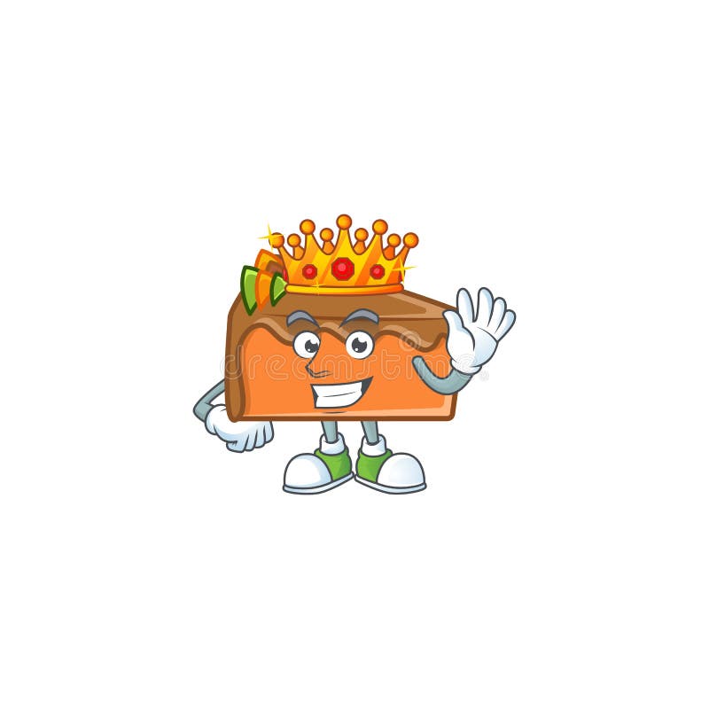 Character King in the Star Cookies Cartoon Stock Vector - Illustration ...