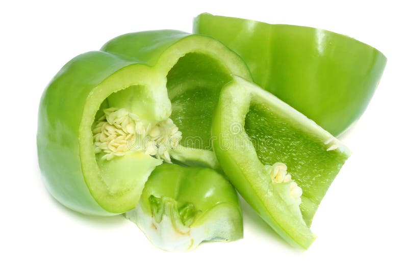 Capsicum slice stock photo. Image of bell, font, fresh - 7395606