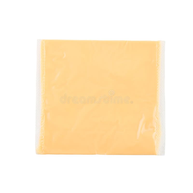 Slice cheese in package. stock photo. Image of white - 67037912