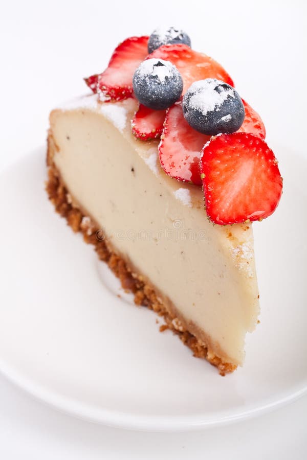 Slice of cheesecake stock image. Image of feast, cake - 7927253