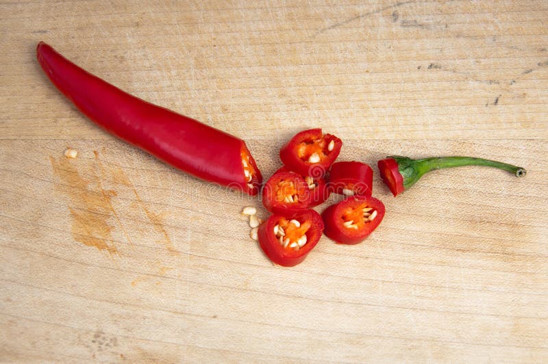 Slice chilli pepper stock photo. Image of color, food - 36317554