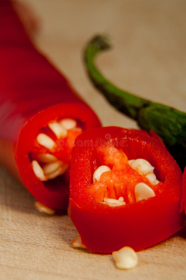 Slice chilli pepper stock photo. Image of ingredient - 36317798