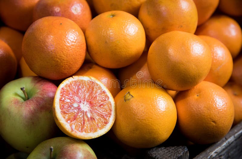 Fresh citrus orange fruits stock image. Image of juicy - 109208503