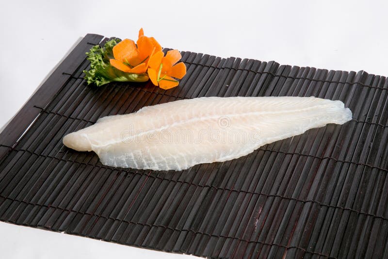 Slice of dolly fish meat stock photo. Image of fillet - 164623130