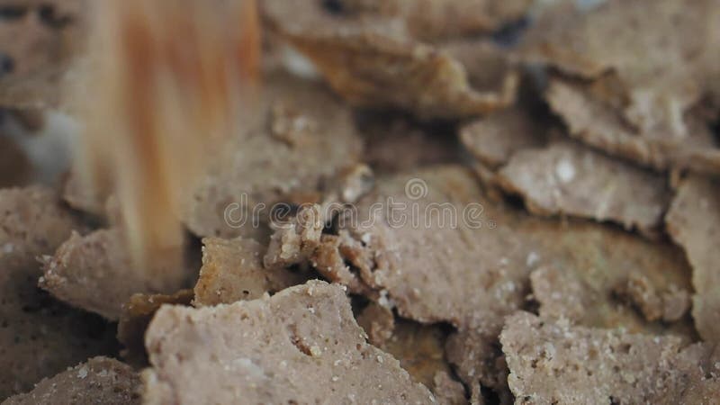 Slice of Doner Kabab on a Table Stock Footage - Video of lunchtime ...