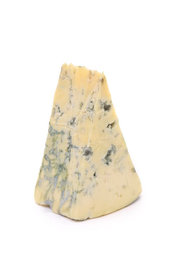 Slice of dor blue cheese. stock image. Image of dairy - 37045105