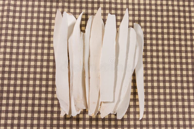 Slice and Dried Chinese Yam Stock Image - Image of polystachya, dried ...