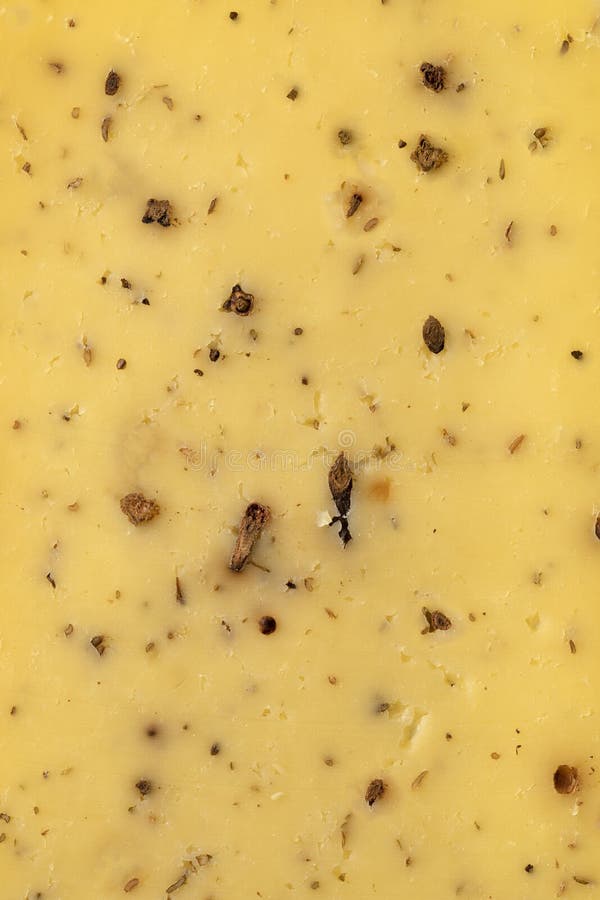 Slice of Dutch Clove Cheese Close Up Stock Photo - Image of healthy ...