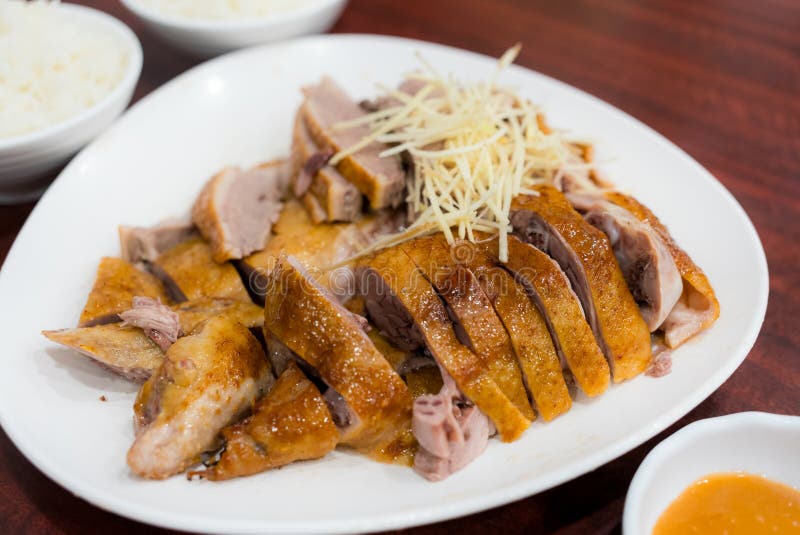 Slice of Goose Meat in Plate Stock Photo - Image of grill, meat: 317426790