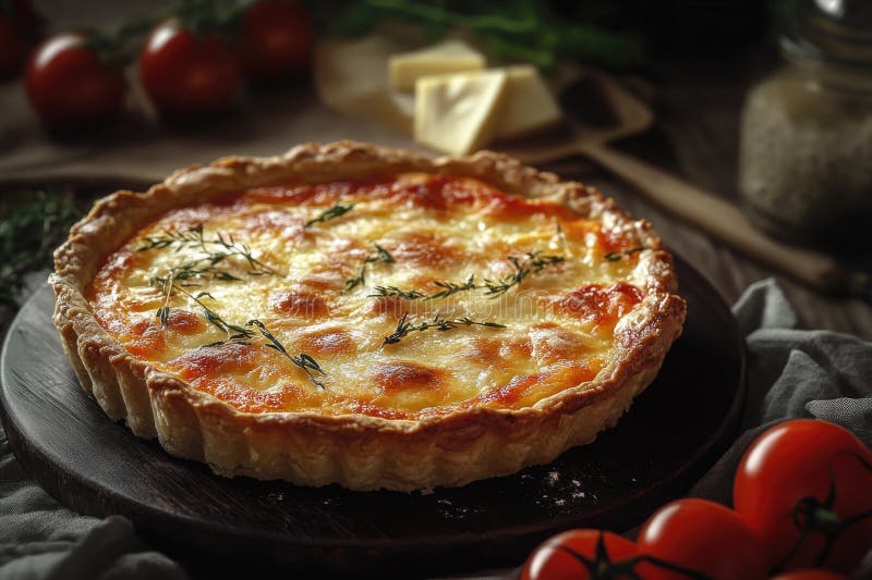 A Slice of Homemade-style Pie on a Plain White Plate, Ready for Serving ...