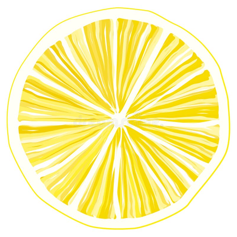 Vector lemon sun stock vector. Illustration of design - 9070821