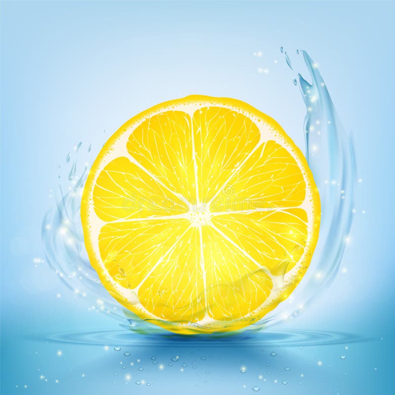 Lemon Flavor Splash Stock Illustrations – 295 Lemon Flavor Splash Stock ...