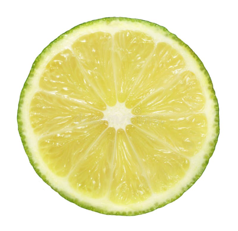 Lime slice isolated stock image. Image of fruit, citrus - 136790807
