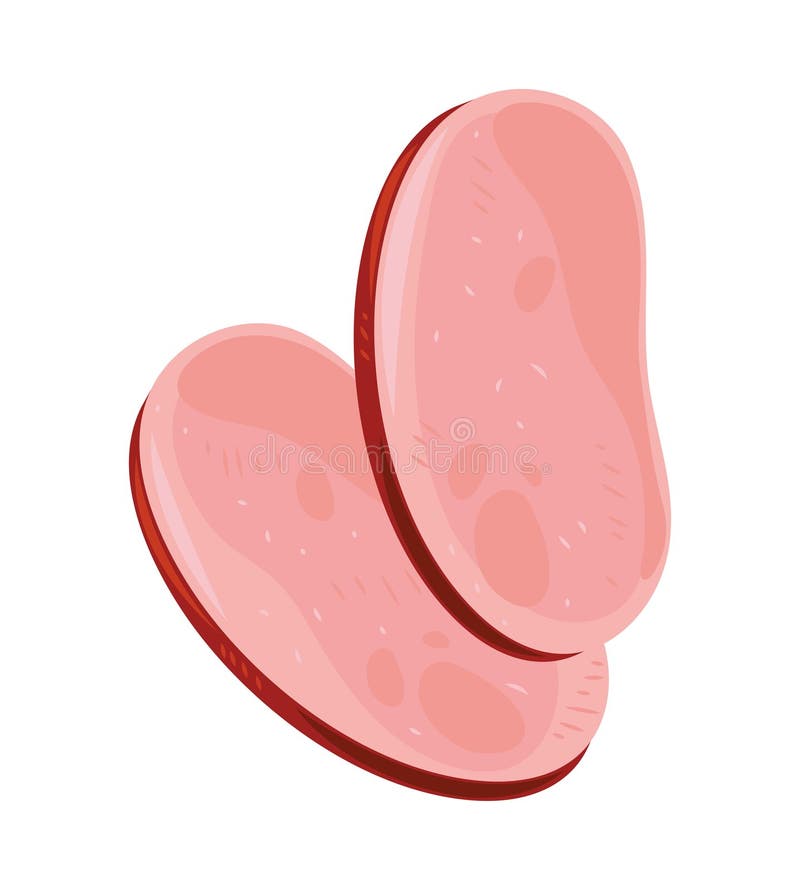 Slice meat grill stock vector. Illustration of food - 273509848