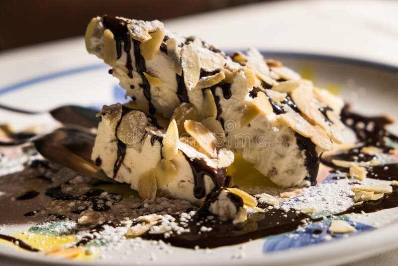 A Slice of Meringata Dessert Stock Photo - Image of slice, piece: 114588104