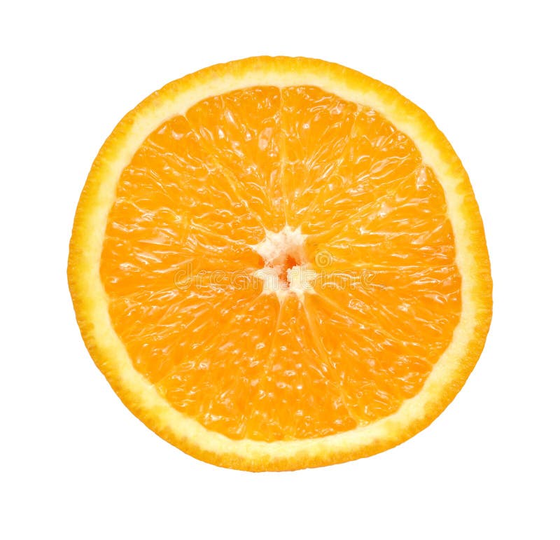 Orange Slice stock photo. Image of citrus, inside, studio - 236648