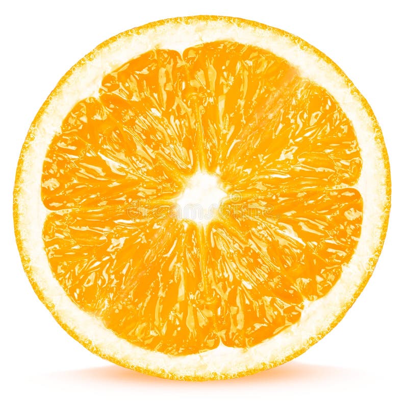 Slice of orange stock photo. Image of diet, slice, color - 48997096